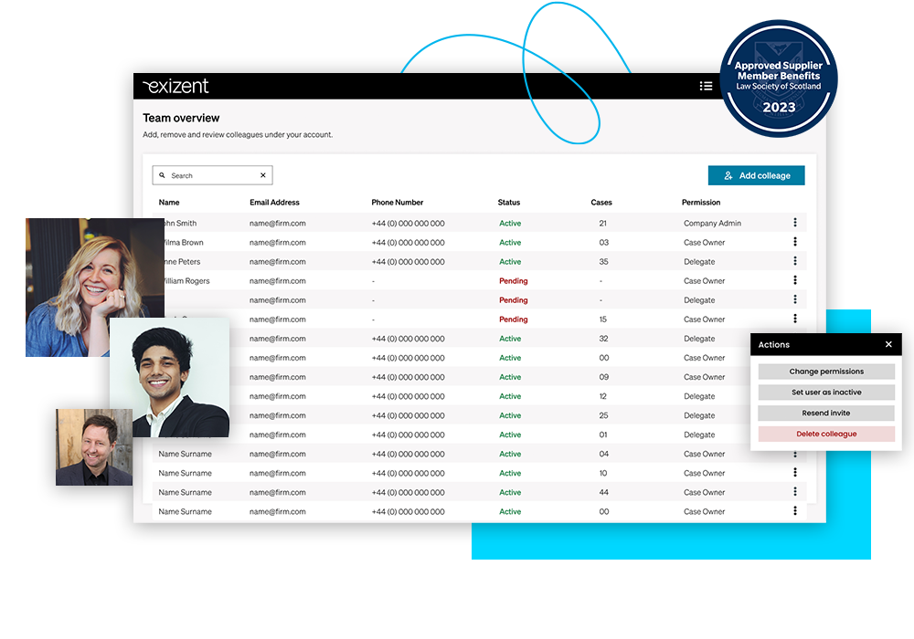 Exizent probate software